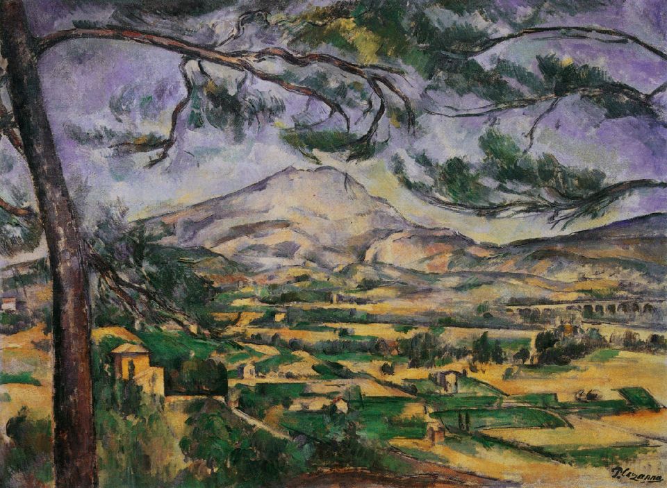 The Sainte-Victoire mountain - Aix-en-Provence, ville de Cezanne